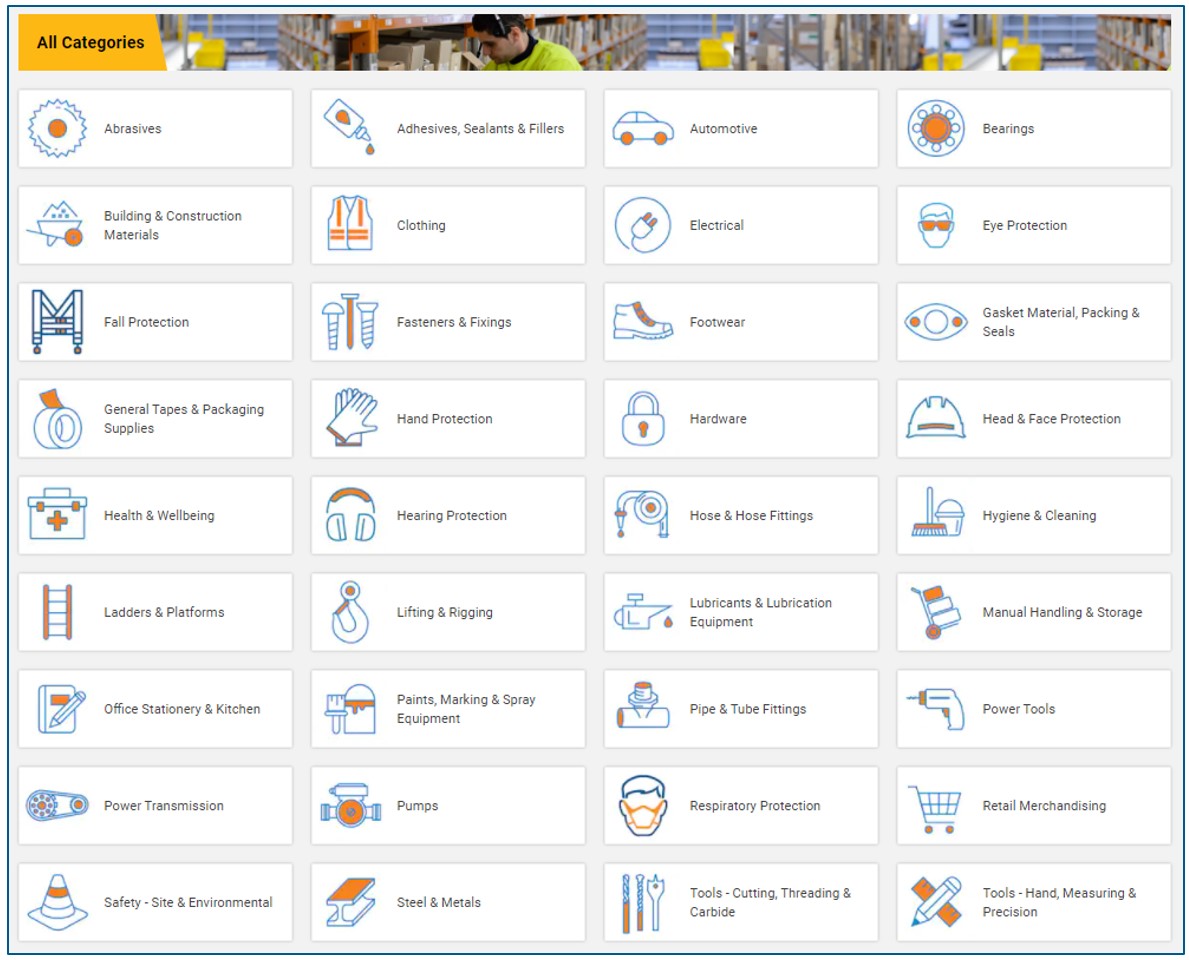 2. How to search for products | Blackwoods